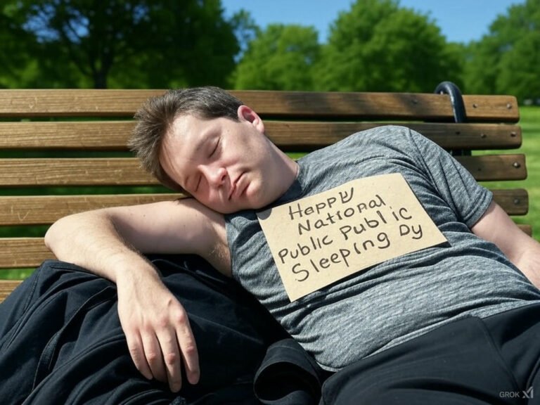 National Public Sleeping Day (February 28) - Important Days Hub